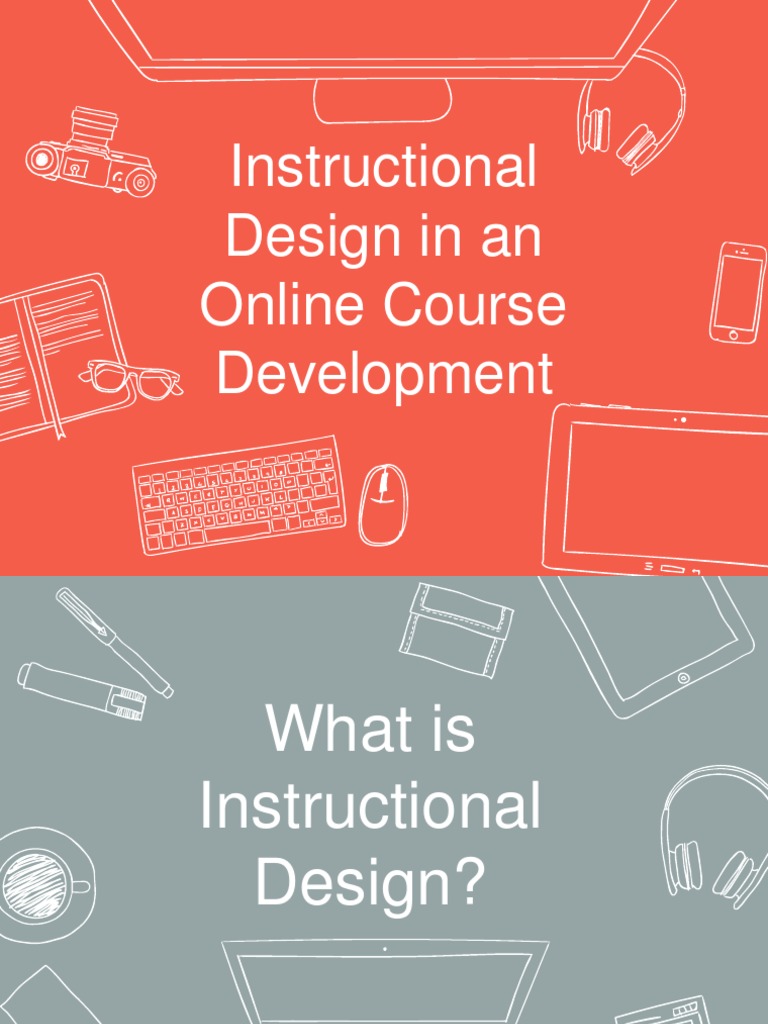 Online Course Instructional Design Models | PDF | Instructional Design ...