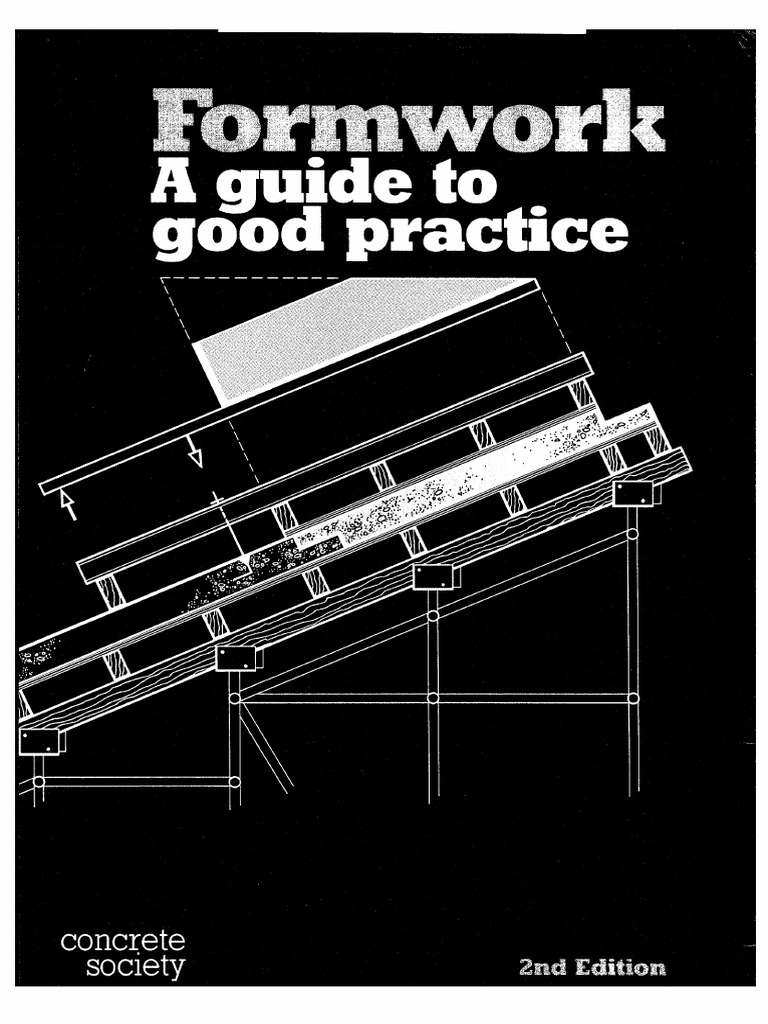 Formwork Guide To Good Practice PDF | PDF