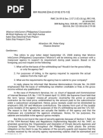 BIR Regulations On Service Charge | PDF | Fee | Gratuity