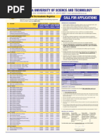 KIU Courses and Fees Structure 2025 | PDF | Bachelor's Degree | Engineering