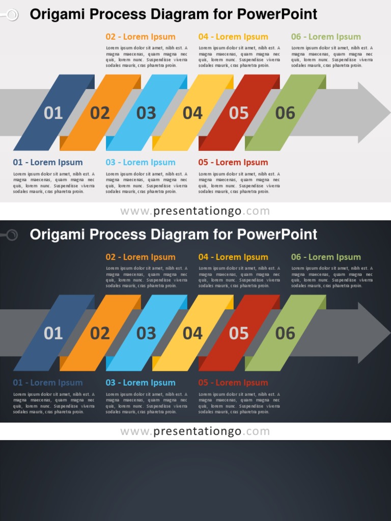 Origami Process Diagram PPT | PDF | Text