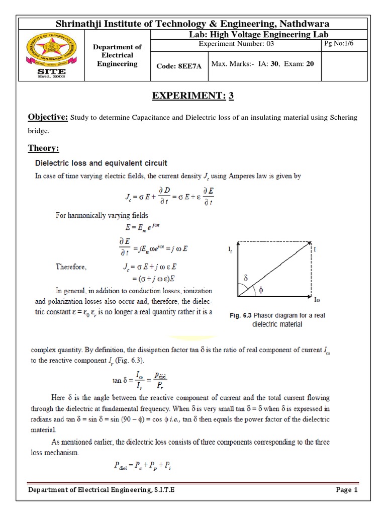 Shrinathji Institute of Technology & Engineering, Nathdwara: Lab: High ...