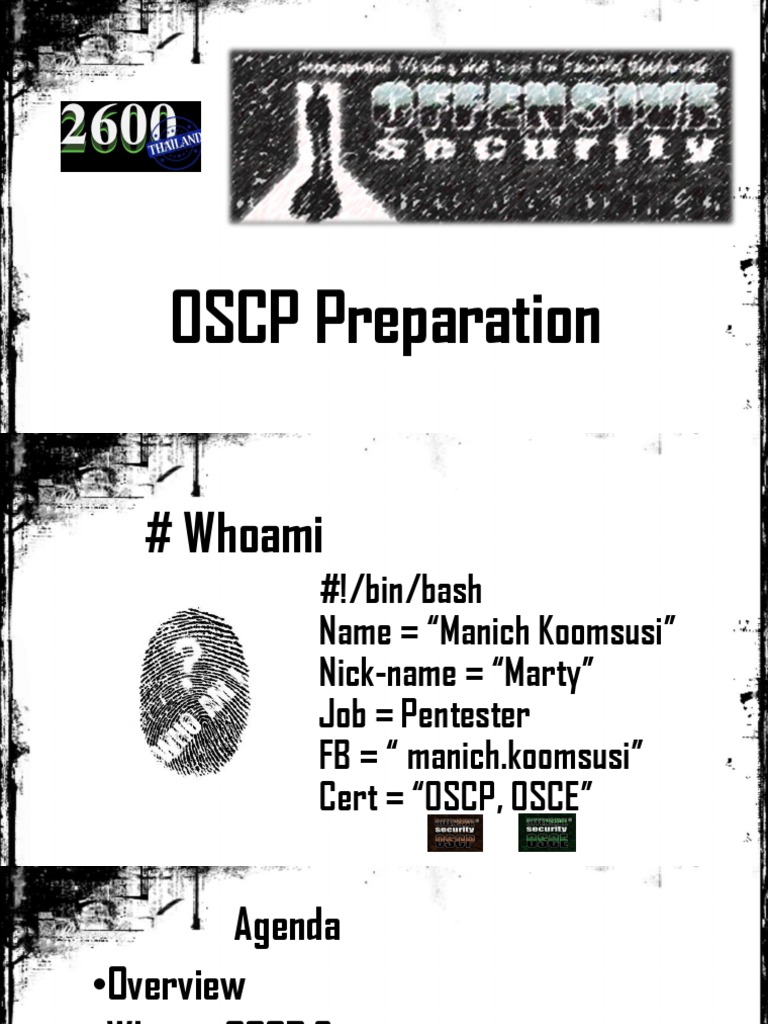 Oscp Preparation | PDF | Penetration Test | Vulnerability (Computing)