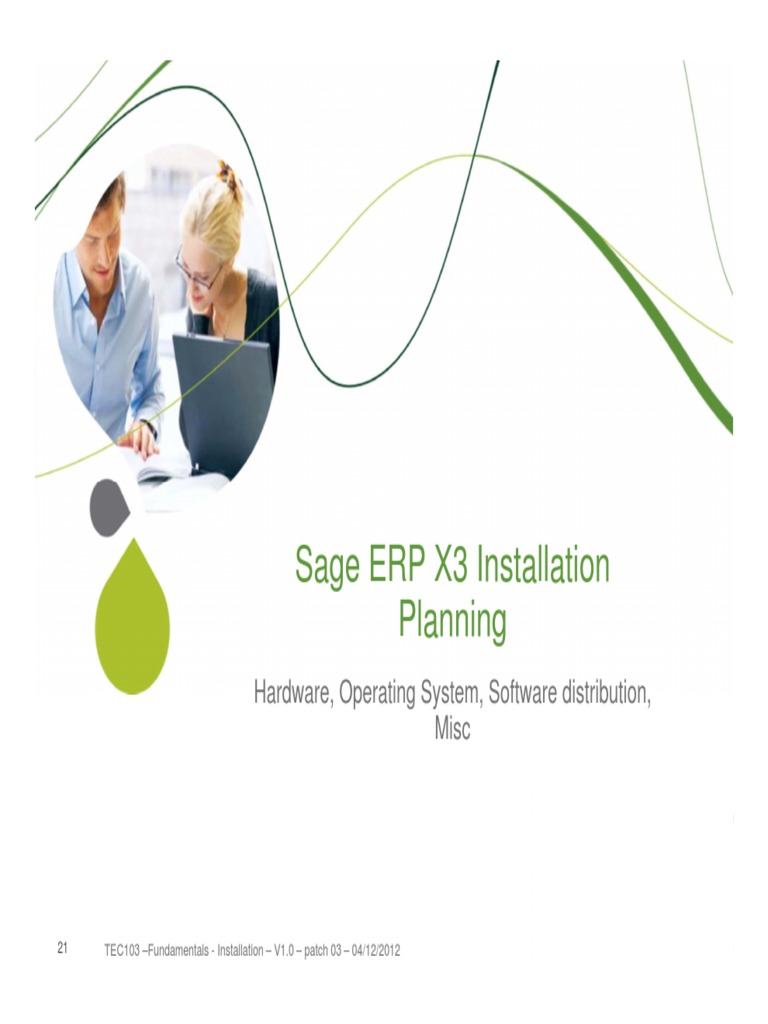 Sage x3 Installationv1 PDF | PDF | 64 Bit Computing | Databases