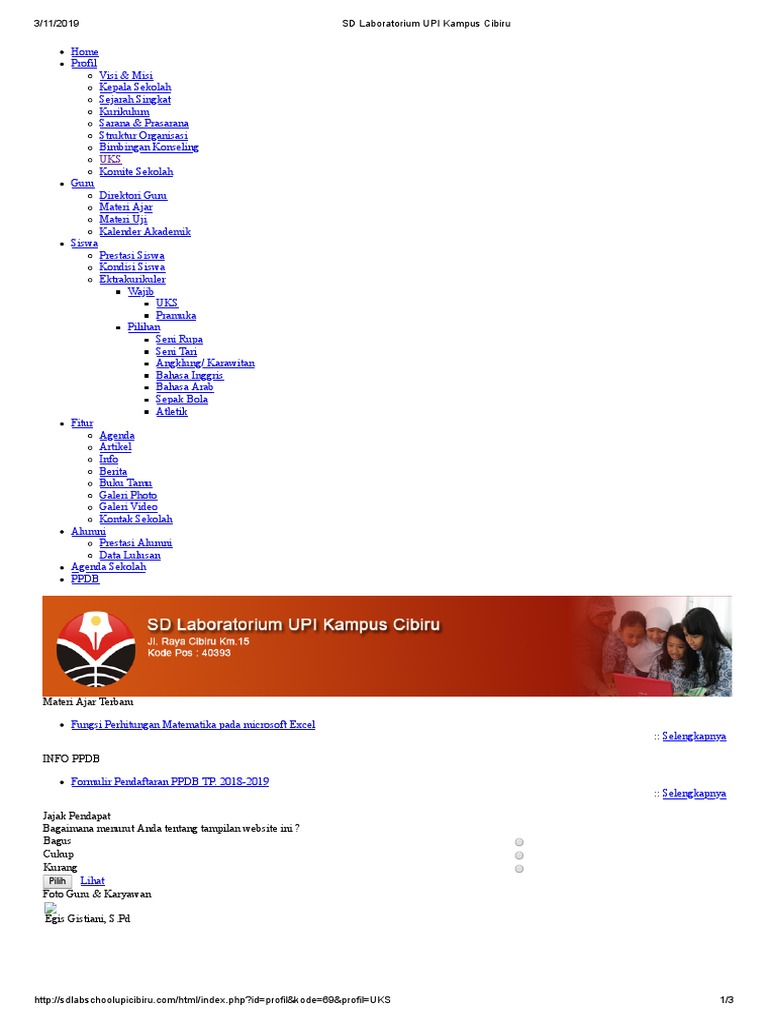 SD Laboratorium UPI Kampus Cibiru | PDF | Karier & Perkembangan ...