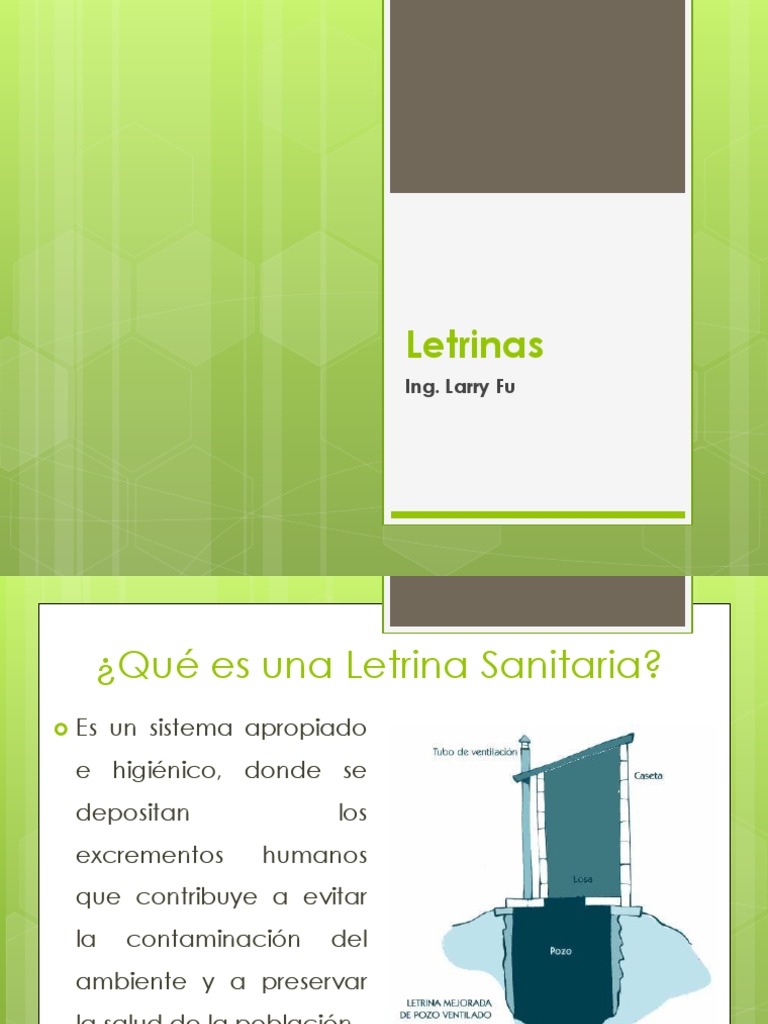 Letrinas Sanitarias | Letrina | Residuos