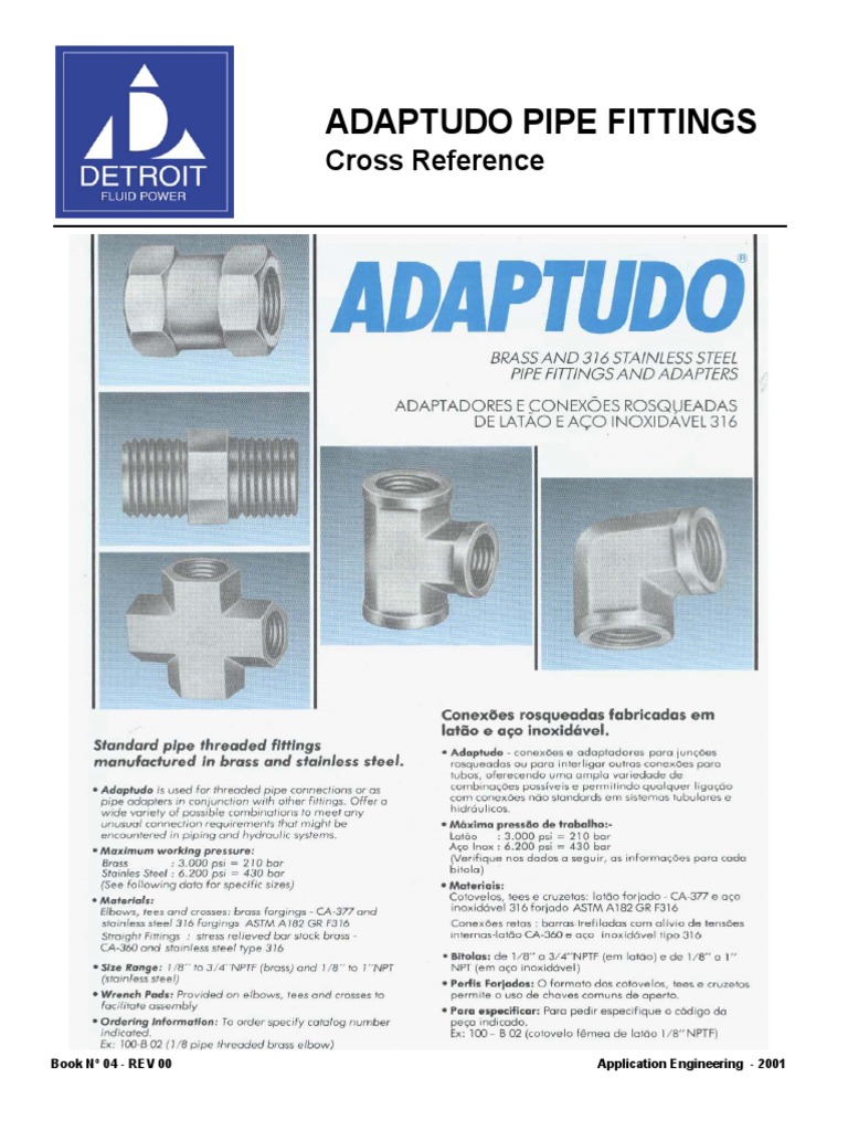 Pipe fittings cross reference guide | PDF