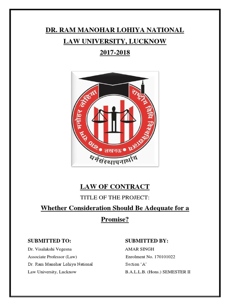 Contract PDF | PDF | Consideration | Contract Law