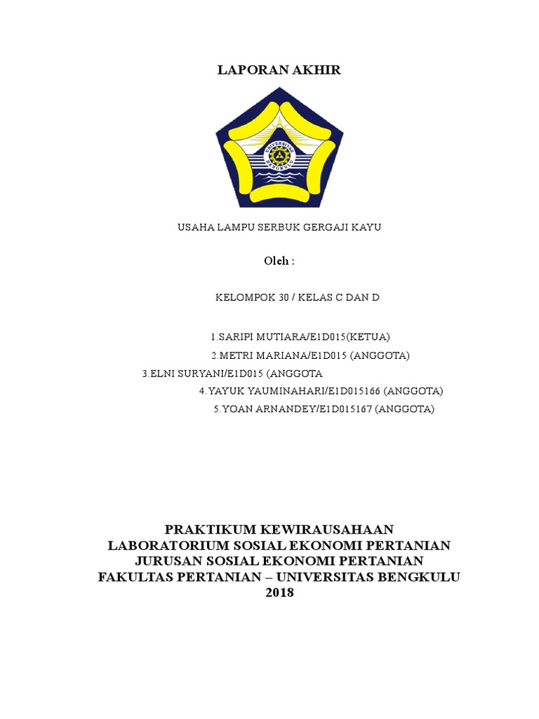LAPORAN AKHIR Kwu | PDF