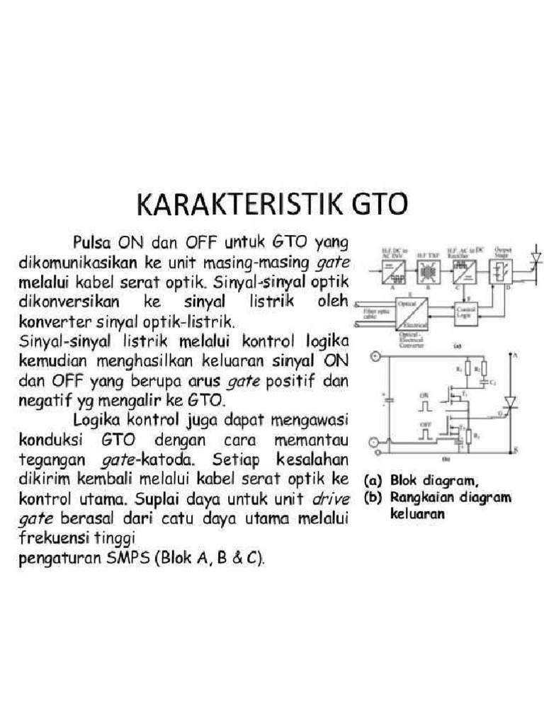 Karakteristik GTO PDF | PDF