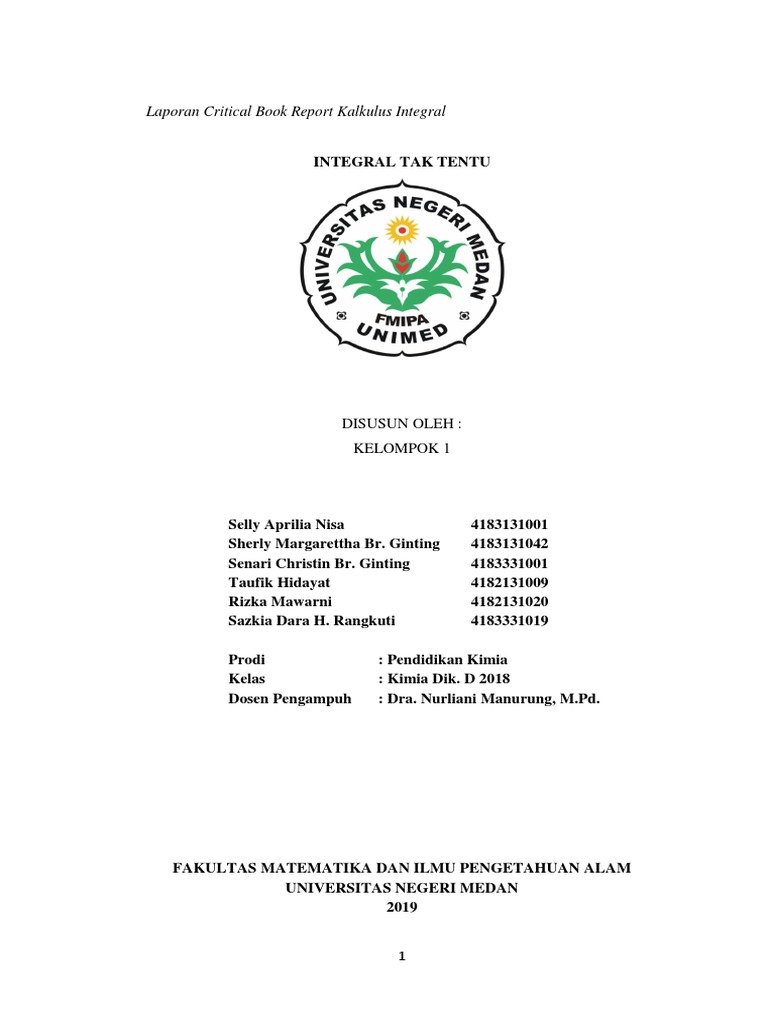 CBR Kalkulus Integral | PDF