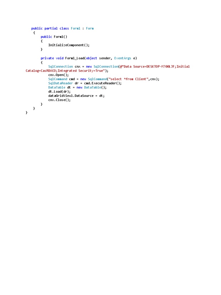 Public Partial Class Form1 | PDF