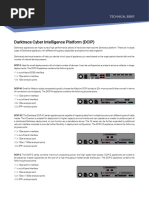 Darktrace Appliance Specifications | PDF | Bandwidth (Computing) | Computer Network