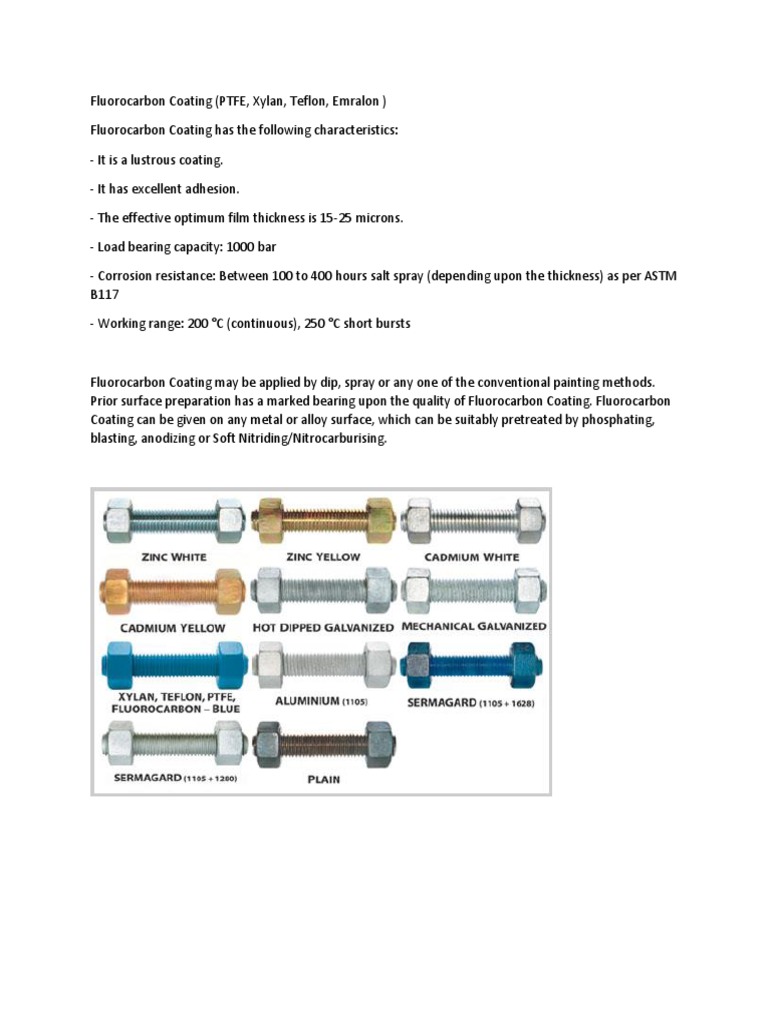 Fluorocarbon Coating | PDF | Building Materials | Industrial Processes