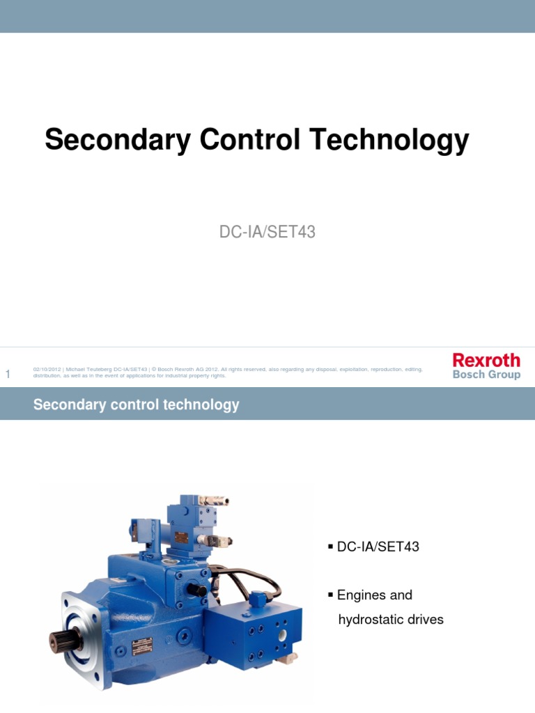 Secondary Control PP PDF | PDF | Transmission (Mechanics) | Crane (Machine)