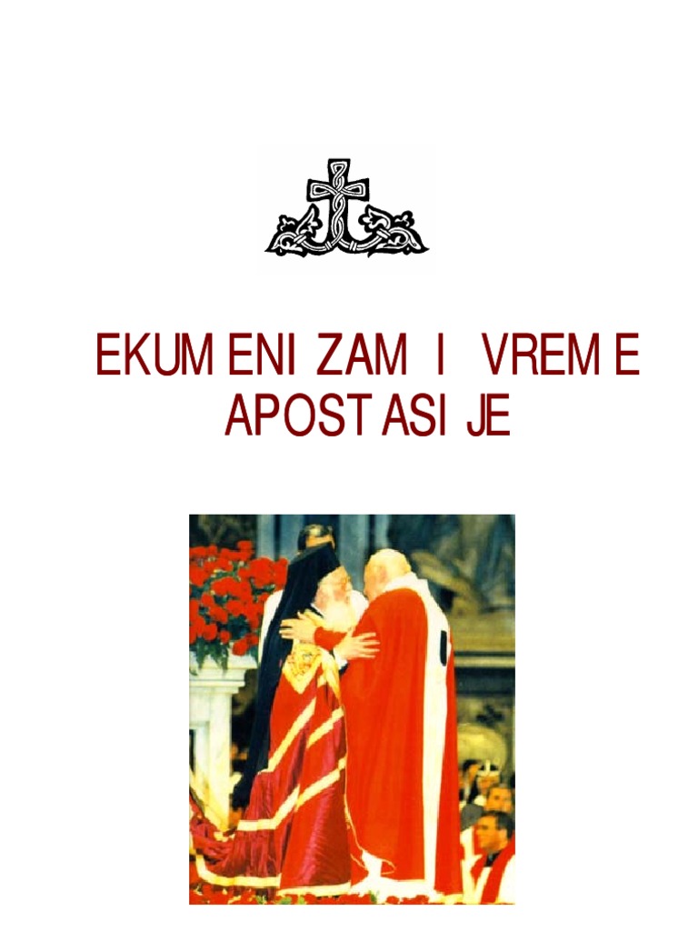 Jeromonah Sava Janjic - Ekumenizam | PDF