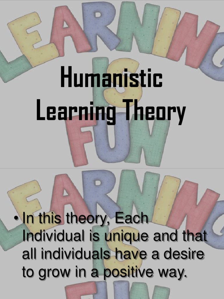 Humanistic Learning Theory | Download Free PDF | Psychology | Emergence