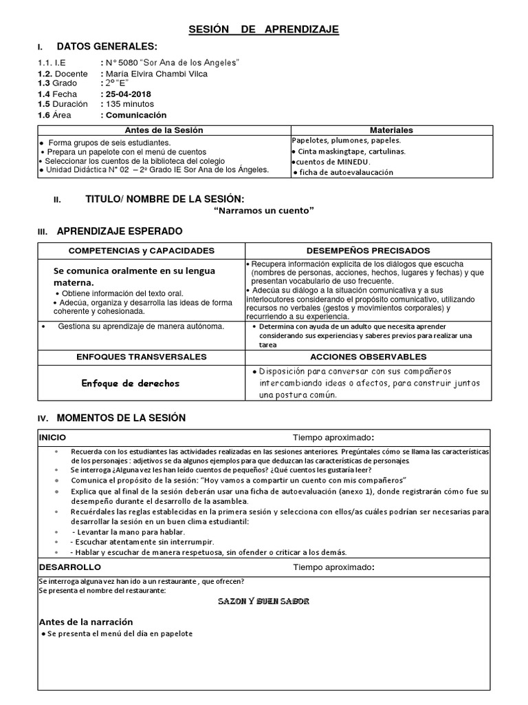 Narramos Un Cuento | PDF | Behaviorismo | Aprendizaje