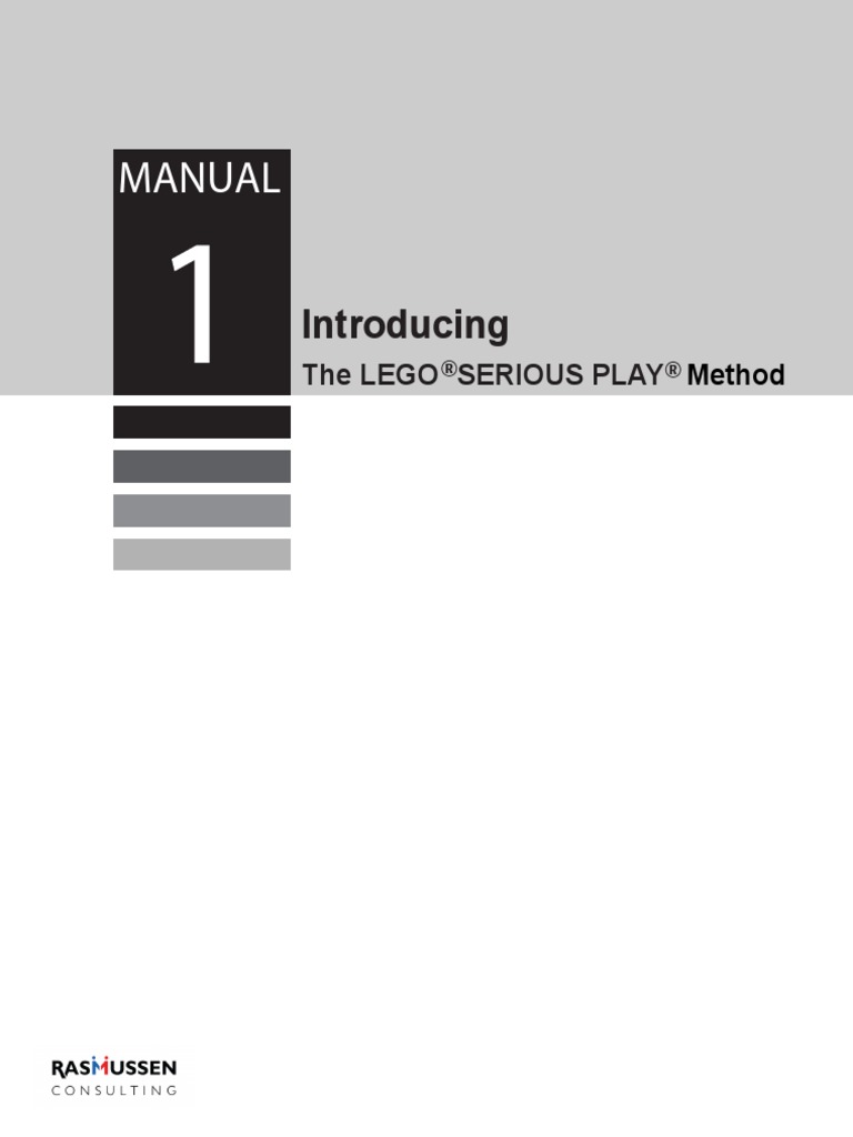 Manual Lego Lsp Method Pdf Constructivism Philosophy Of Education
