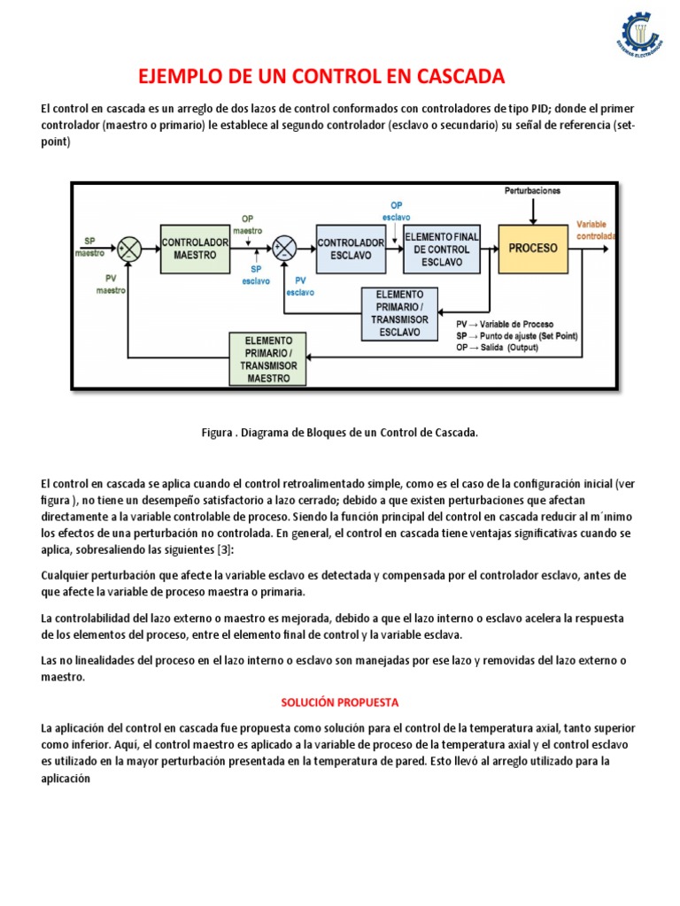 Ejemplo de Control en Cascada PID | PDF | Enseñanza de matemática | Science