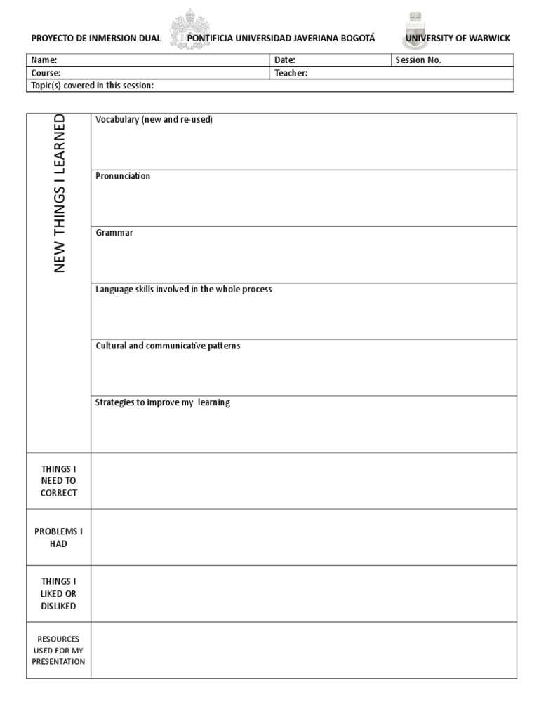 (Your Level Here) - (Your Name Here) - (Date) - Tandem Report | PDF