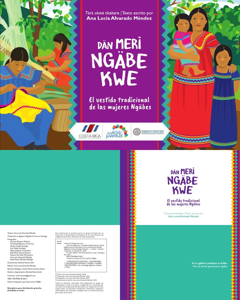 Dän Meri Ngäbe Kwe: El Vestido Tradicional de Las Mujeres Ngäbes | PDF ...