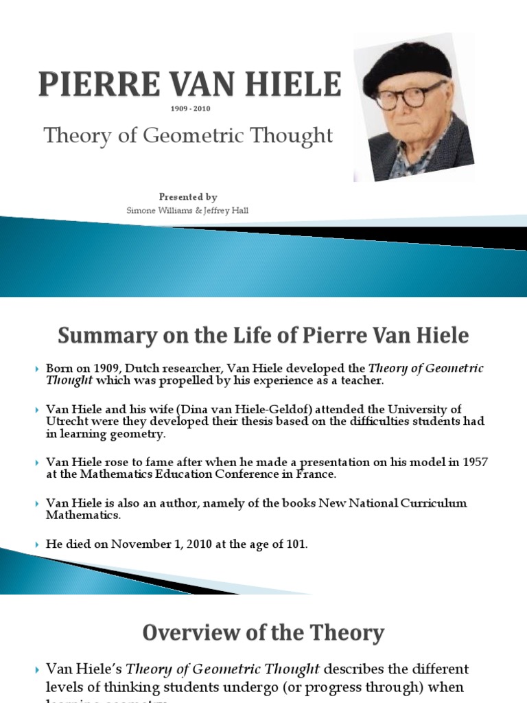 Pierre Van Hiele | PDF | Rectangle | Theory