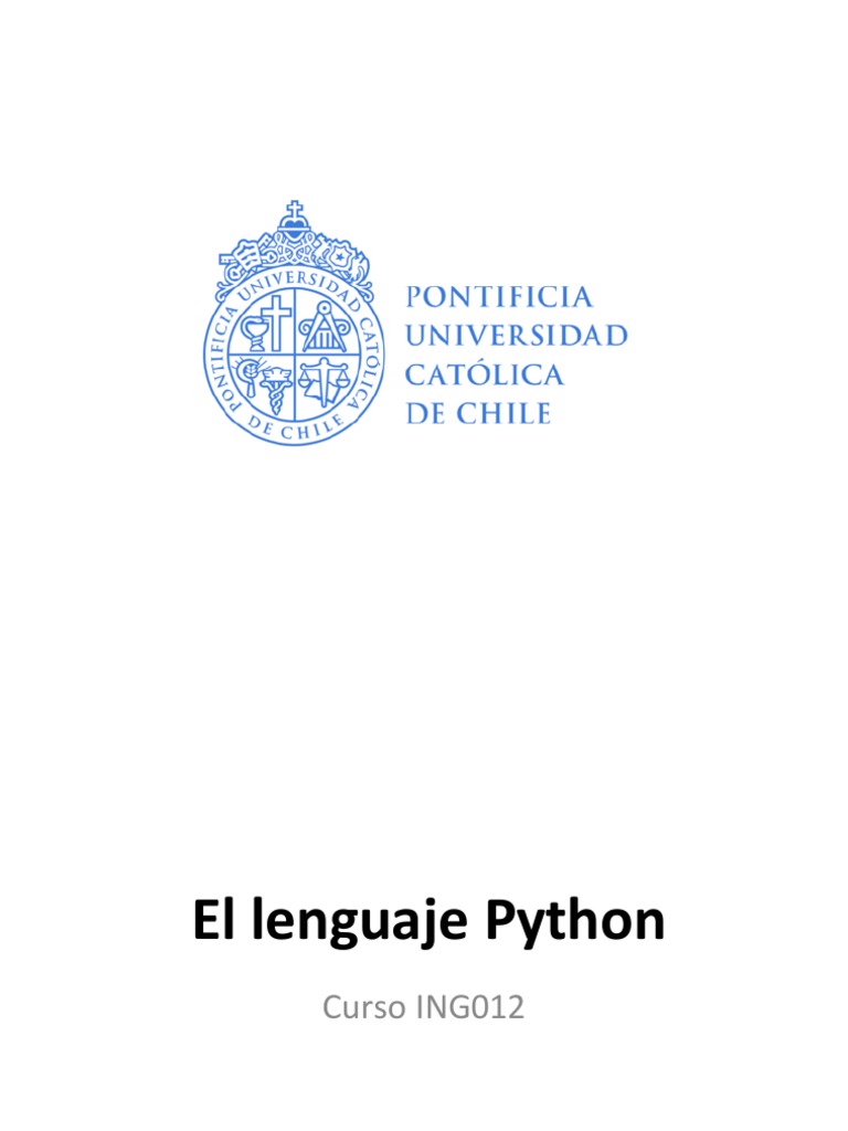 Python: Características y Usos | PDF | Python (lenguaje de programación ...