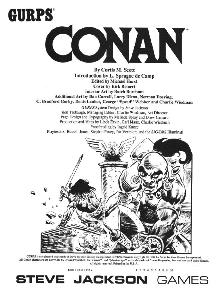 GURPS - Conan PDF | PDF