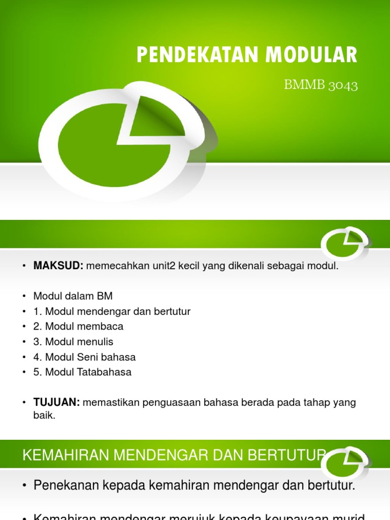 Pendekatan Modular Pdf