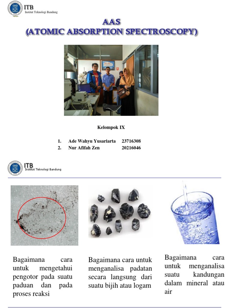 Atomic Absorption Spectroscopy (AAS) | PDF
