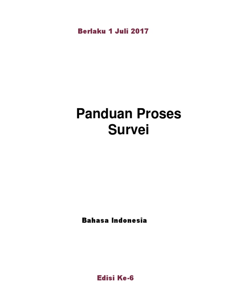 JCI Survey Process Guide 6th Edition - IND PDF | PDF