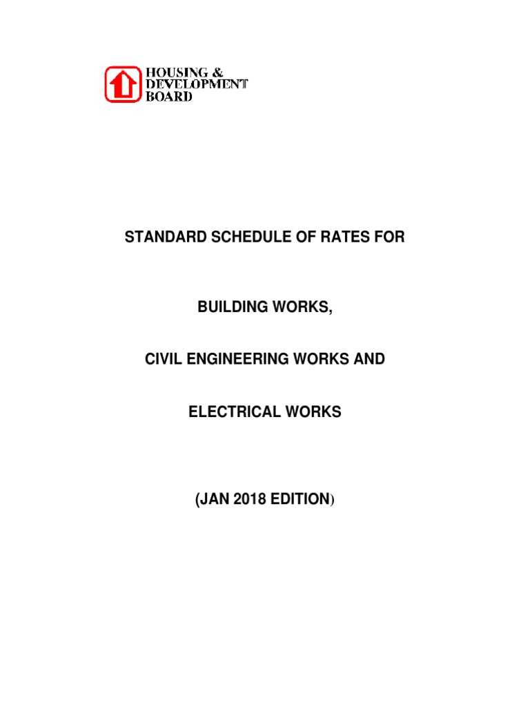 HDB Sor Jan 2018 | PDF | Deep Foundation | Precast Concrete