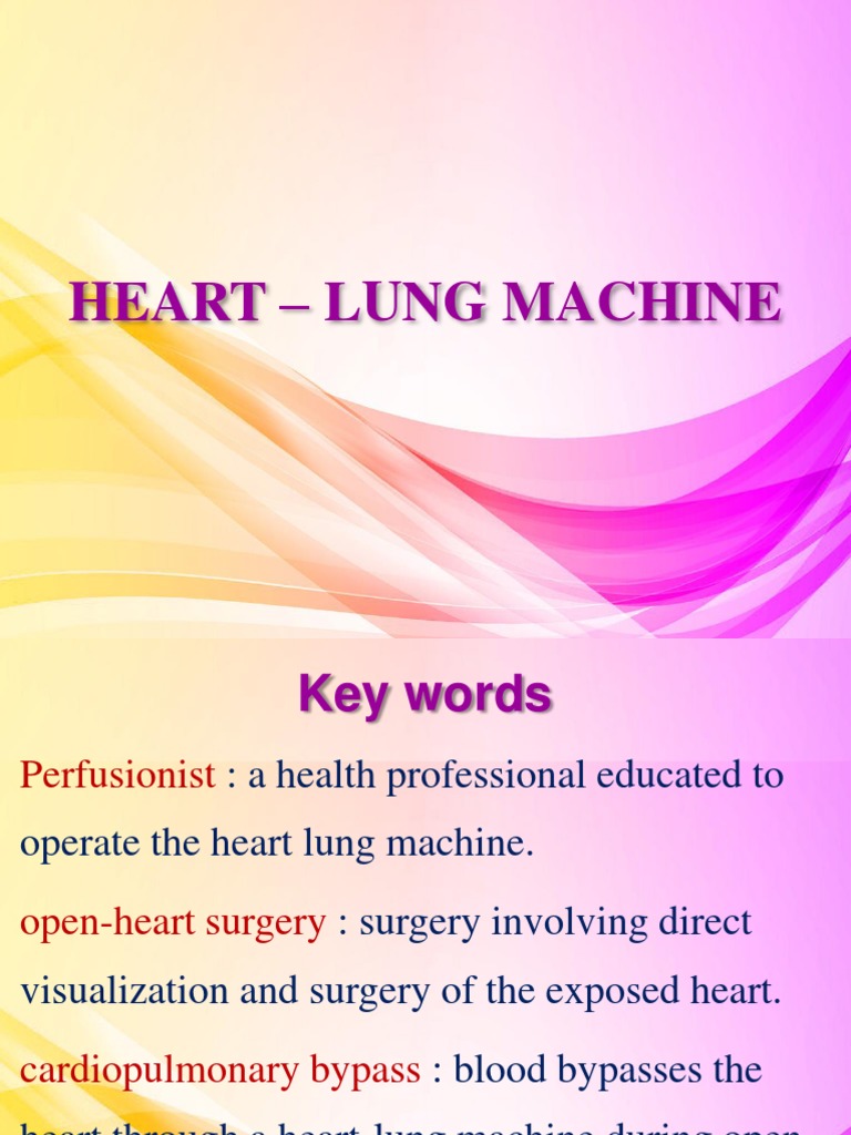 Heart Lung Machine | PDF | Heart | Cardiac Surgery