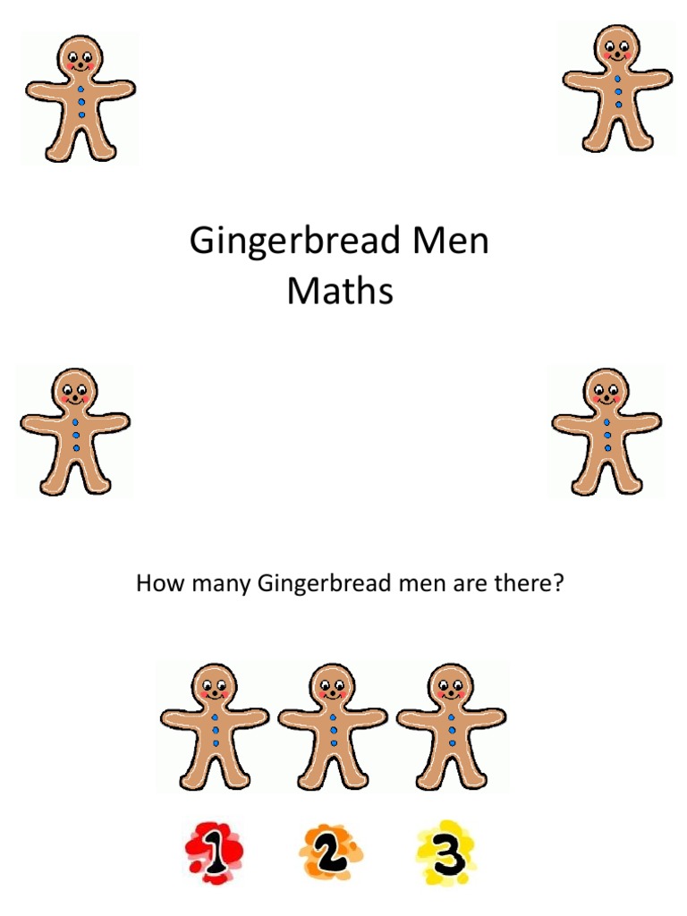 Gingerbread Men One More Less 1 | PDF