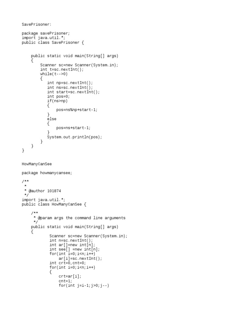 Java Solutions | Download Free PDF | Computer Programming | Software ...