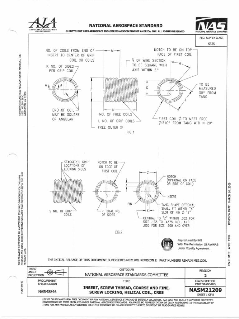 Nasm21209 Aia | PDF | Aerospace | Trade Associations