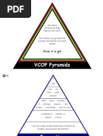 VCOP Pyramids A4 | PDF | Linguistic Typology | Behavioural Sciences