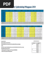 2023-2026 Epidemiological Calendar | PDF