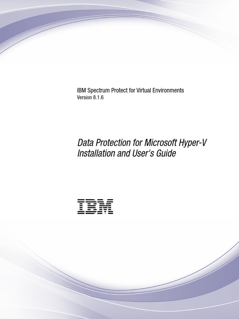 Hyper V TDP Install UserGuide PDF | PDF | Hyper V | Backup