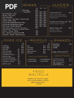 Tim Hortons Nutrition Guide - May 2023 | PDF | Doughnut | Nutrition ...