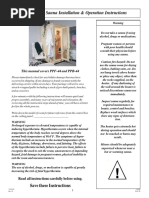 Thomas Model 4 Wiley Mill Manual | PDF | Knife | Bearing (Mechanical)