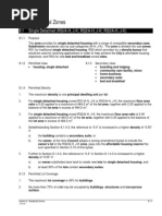 Minimum Setbacks For Residential & Commercial Buildings | PDF