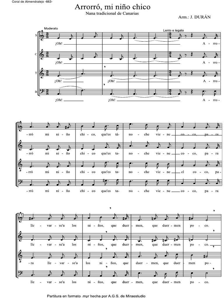 Arroro Mi Nino Chico