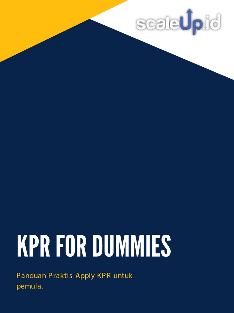 KPR For Dummies 101 Fixx | PDF