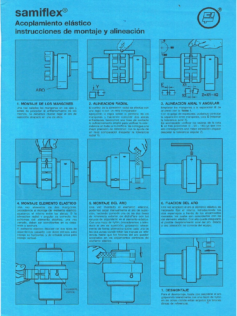 Montaje Samiflex Acoples 1 | PDF