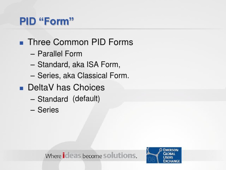 PID "Form": Three Common PID Forms | PDF