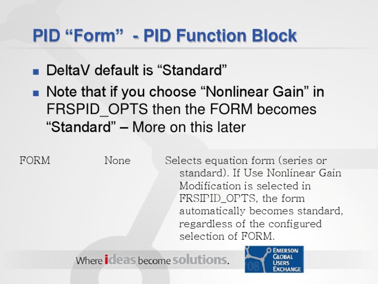 PID "Form" - PID Function Block | PDF