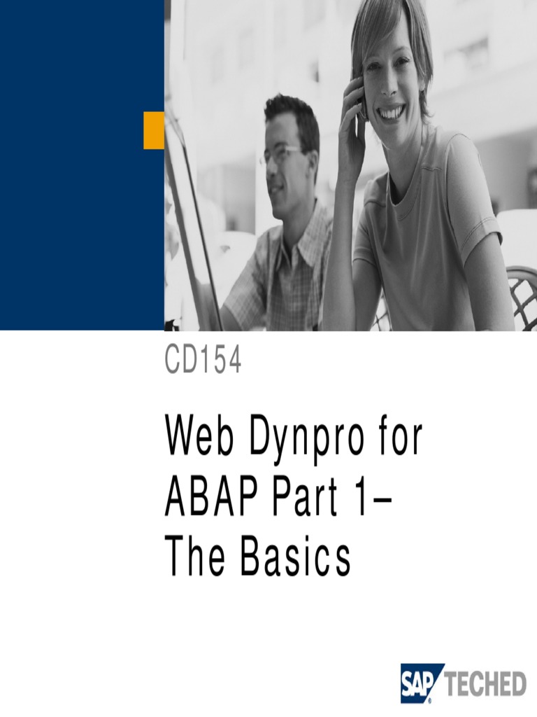 Webdynpro Abap Basics Part 1 Pdf Web Application Model View Controller