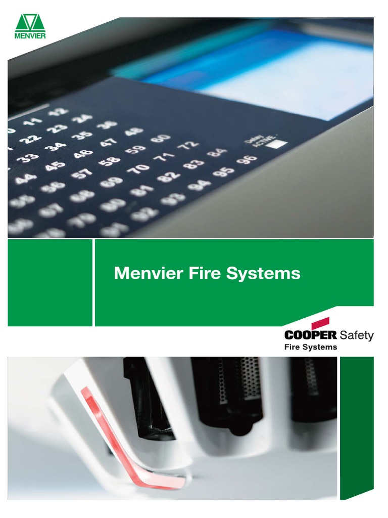 Menvier Fire Alarm Systems Overview | PDF | Relay | Electrical Connector